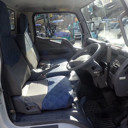 電気工事・通信工事などに！H18 三菱キャンター 高所作業車 アイチSK10B 電工仕様 9.7m FRPバケット 全塗装済 再生中古高所作業車販売 PA-FE73DB 4M50 | 高所作業 ...