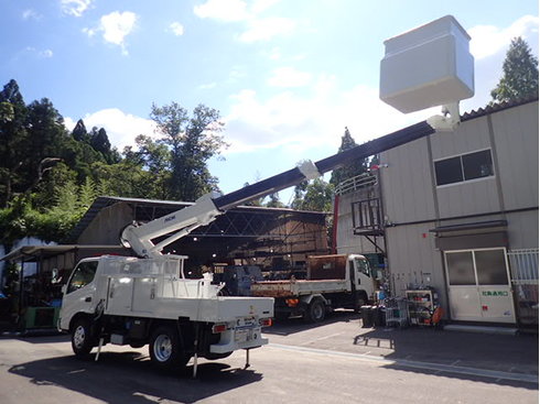 H19 日野デュトロ 高所作業車 アイチSK10B 9.7m FRPバケット 整備・全塗装済 通信工事・外壁塗装・各種メンテナンスなどに!BDG-XZU304X | 高所作業車 | 中古 ...
