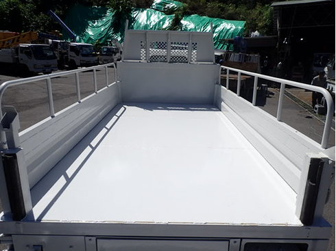 H17 ヒノデュトロ 3t 標準10尺 平ボディ 工作車 床下収納車 アーム式パワーゲート 工具箱付工作車 全塗装済 | 平ボディ・Wキャブ・パワーゲート | 中古トラックを探す | 大阪の ...