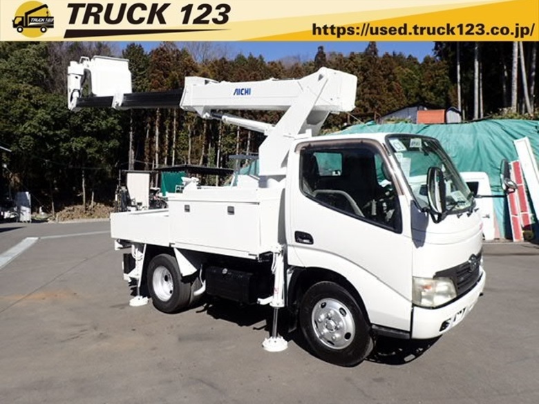 【車検付!整備済】H19 トヨタトヨエース 高所作業車 アイチ SK10B 9.7m FRPバケット 車検付 全塗装済 中古トラック ※長期レンタルもお気軽にご相談下さい! | 高所作業車 ...