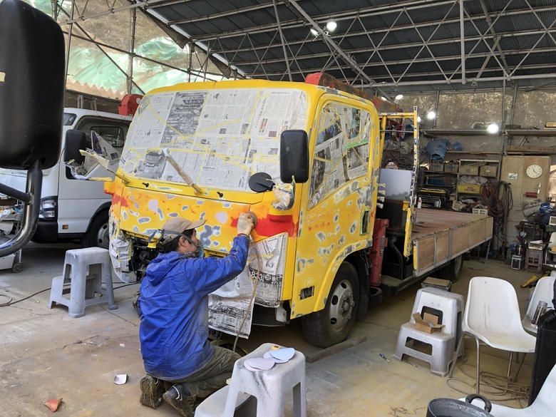 桜満開！ぽかぽか陽気の4月に突入しました!関西中古トラック TRUCK123 有限会社フリーマーケット123 | 作業風景 | 今日のトラック123 | スタッフBLOG | 大阪の再生中古 ...