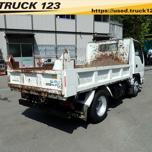 H27 イスズエルフ 3t ダンプ 全低床(フルフラットロー) 新明和 強化三方開 4ナンバー 車検付 | ダンプ・ミキサー | 中古トラックを探す | 大阪の再生中古トラック専門店｜販売 ...