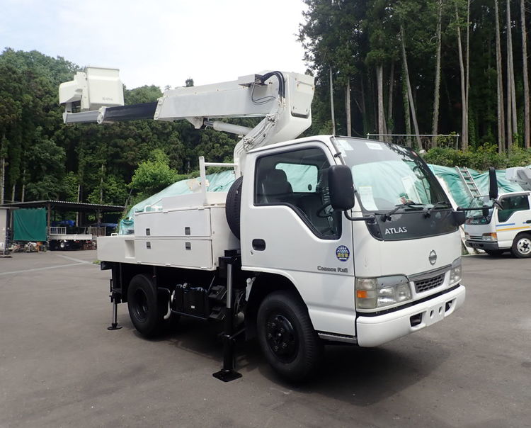 H23年 いすゞエルフ 高所作業車 9.9m アイチSH10A FRPバケット ワンピンレバー/電気工事 通信工事 各種メンテナンス | 高所作業車 | 中古トラックを探す | 大阪の再生中古 ...